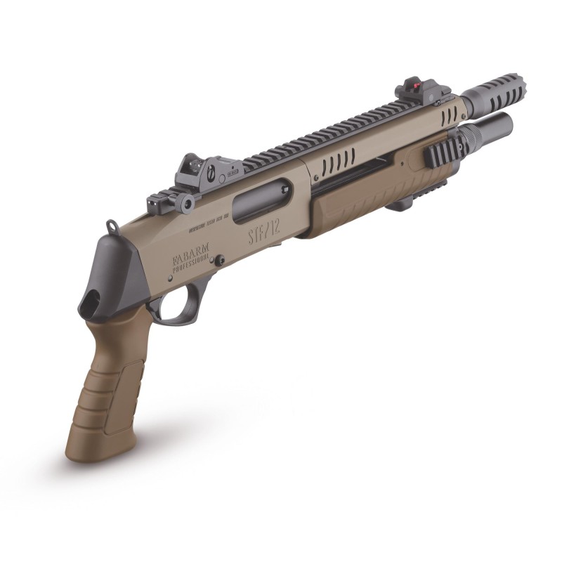 Pistolet à pompe Fabarm STF 12 SHORT 14 POUCES - Flat earth